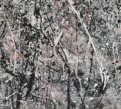 Abstract drip painting, original abstract painting L325 – LargeArtCanvas