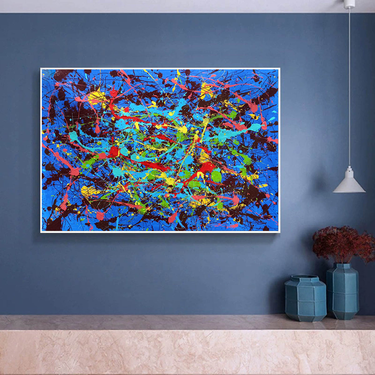 Contemporary modern abstract art | Make abstract painting on canvas LA ...